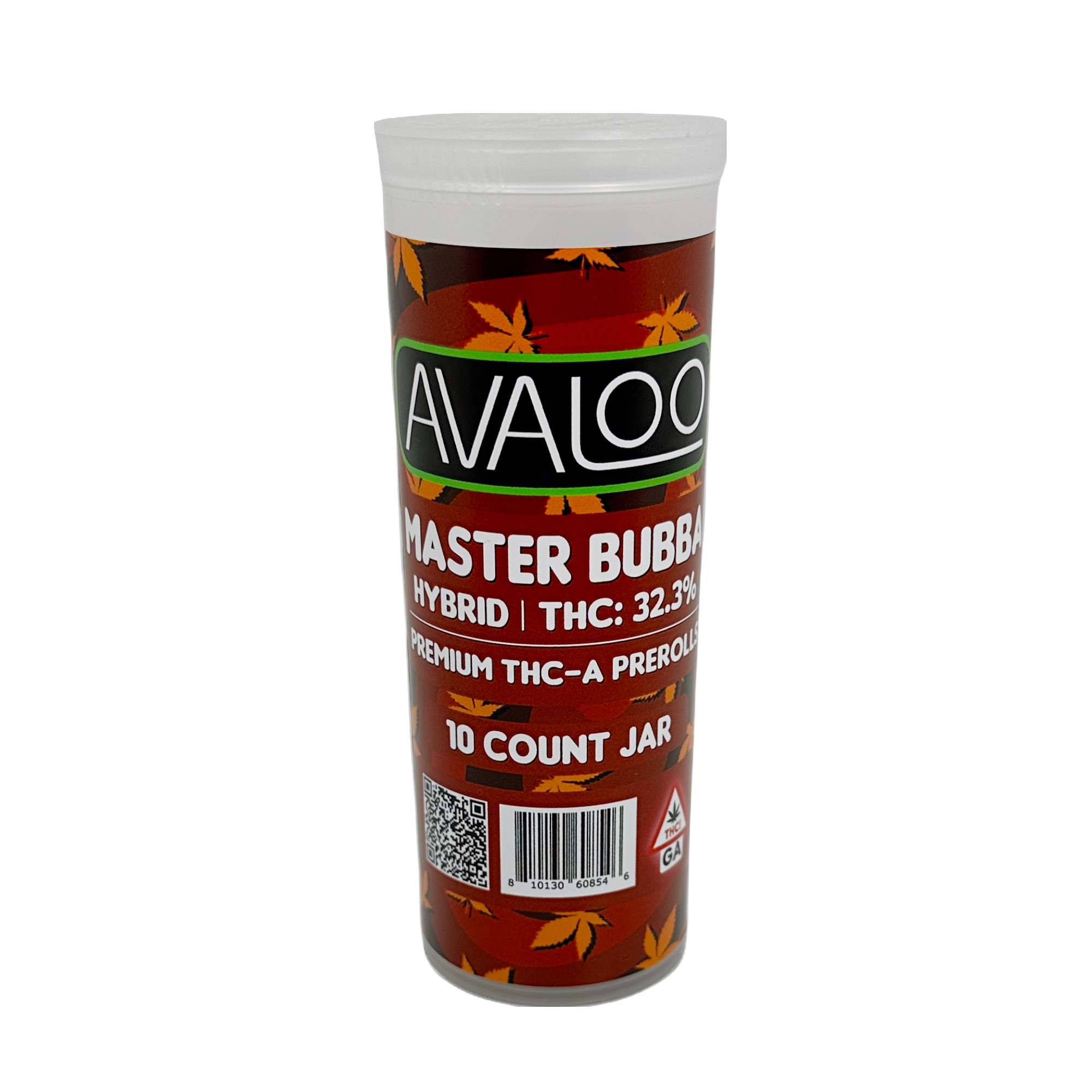 THC-A Preroll 10ct. Master Bubba | Avaloo